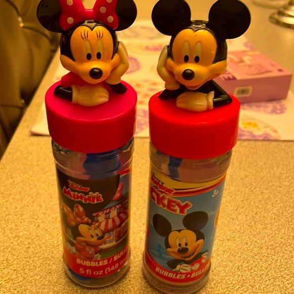 Disney | Accessories | Minnie And Mickey Bubbles | Poshmark